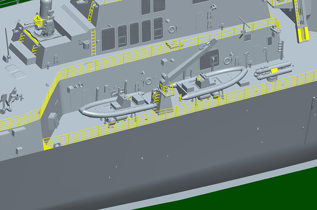 USS Oscar Austin DDG-79-1/200 Series-ilovekit.com